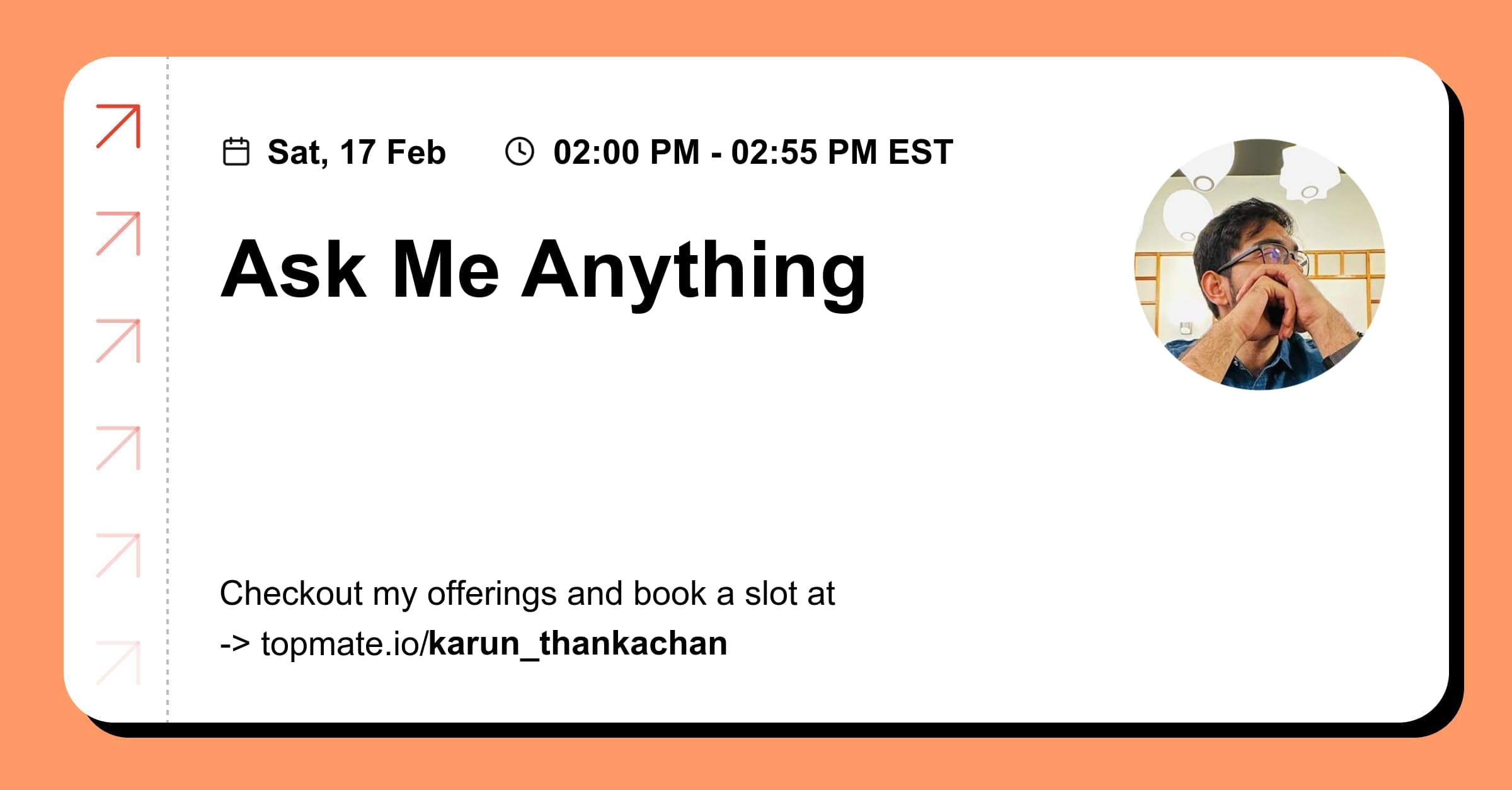 Ask Me Anything with Karun Thankachan